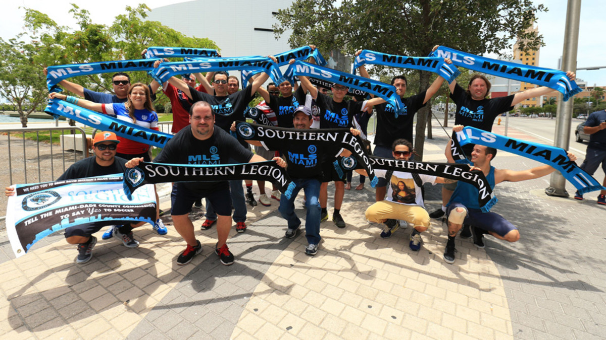 Miami in MLS: Southern Legion supporters club waits for Beckham ...