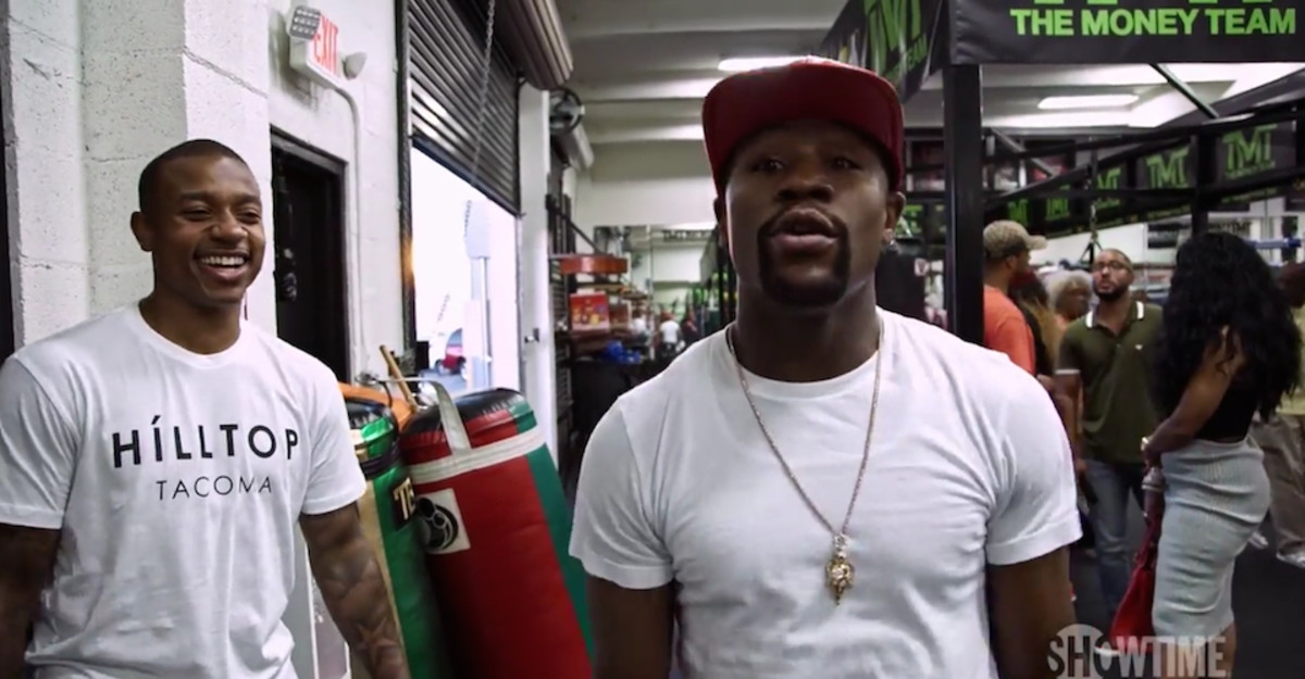 Video: Floyd Mayweather, Isaiah Thomas play pickup - Sports Illustrated