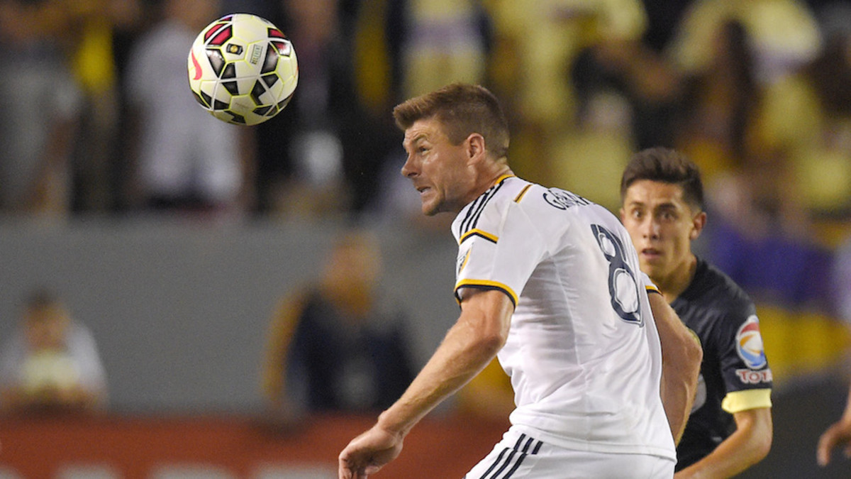 Watch: Steven Gerrard scores in MLS debut with Los Angeles Galaxy ...
