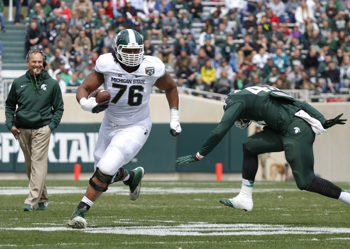 Michigan State loses LB Davis to season-ending injury - Sports Illustrated