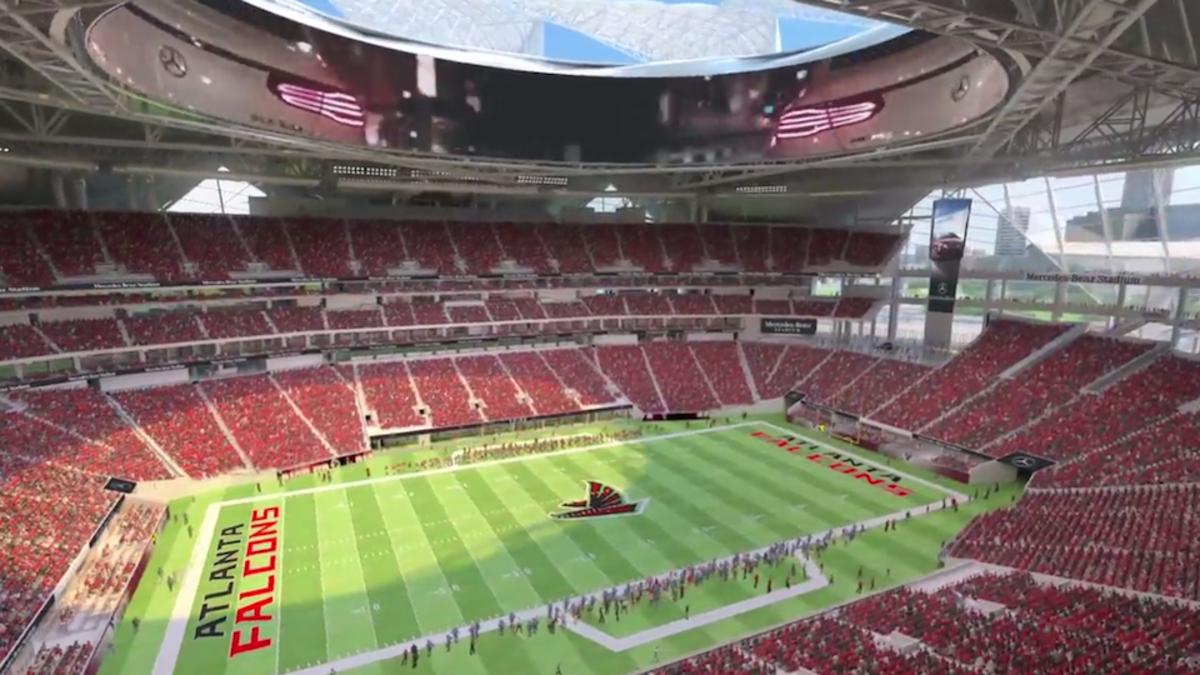 Atlanta Falcons reveal new stadium name, more renderings - Sports ...