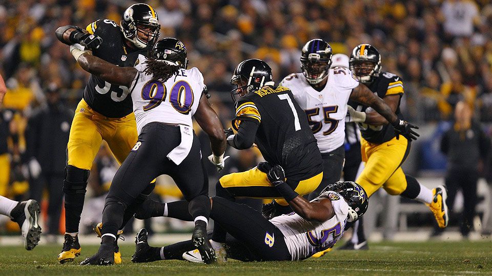 2015 NFL playoffs: Baltimore Ravens rough up Ben Roethlisberger, defeat ...
