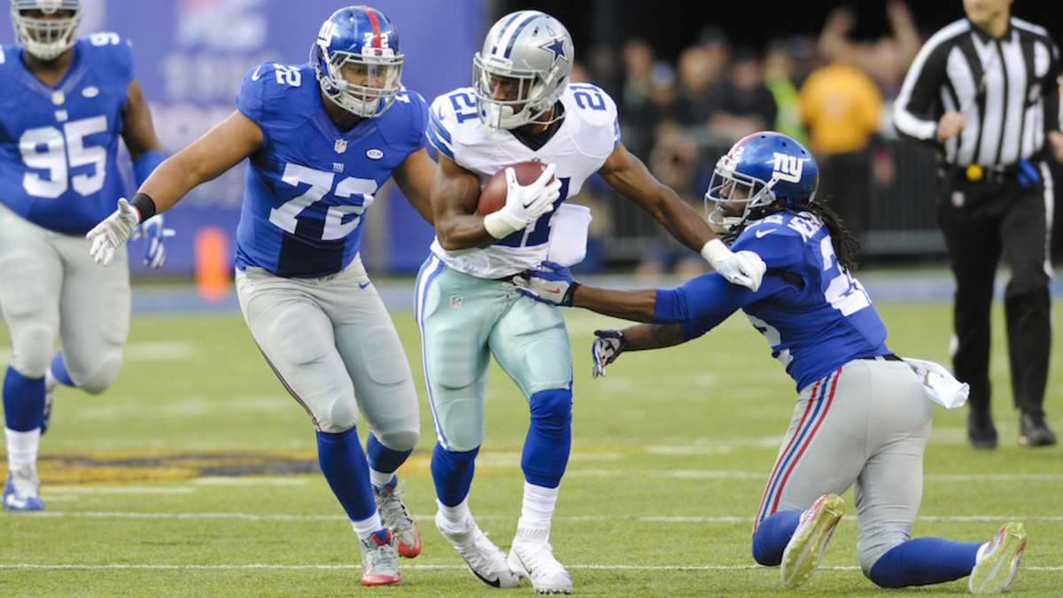 Dallas Cowboys: Joseph Randle leaves game with back strain - Sports ...