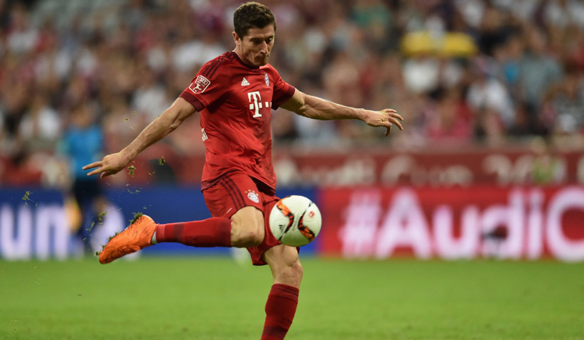 Watch: Robert Lewandowski's expert volley in Audi Cup vs AC Milan ...