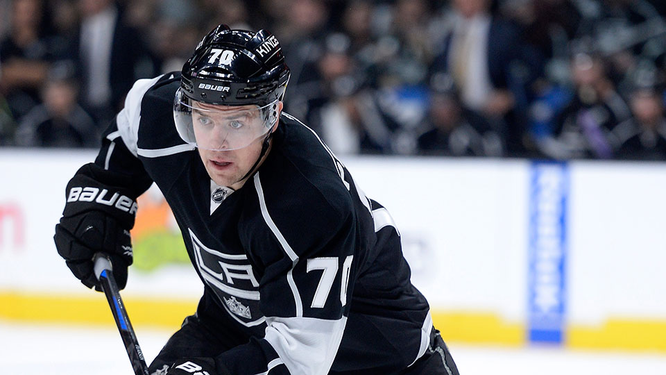 Los Angeles Kings' Tanner Pearson breaks leg, Tyler Toffoli out with ...