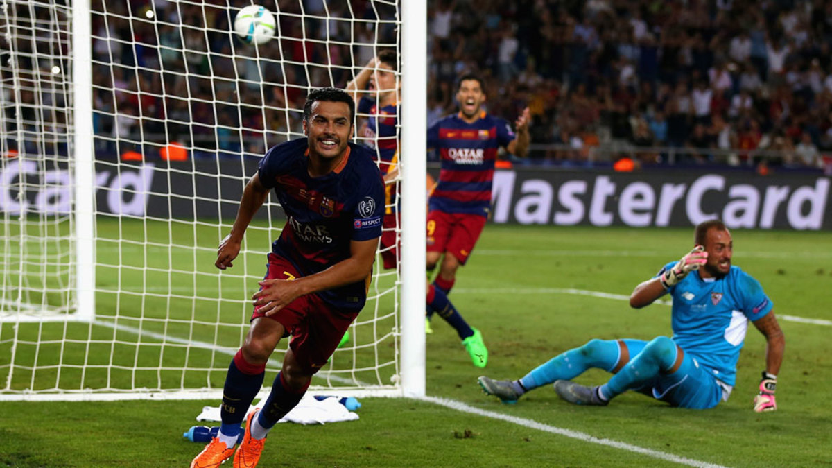 Barcelona wins UEFA Super Cup in 9-goal thriller against Sevilla ...