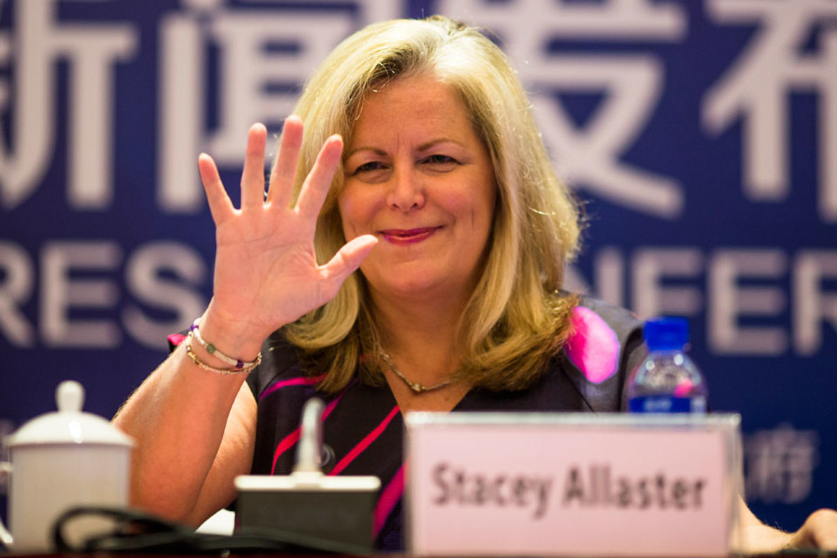 WTA CEO resigns: Stacey Allaster, top female sports exec, leaving ...