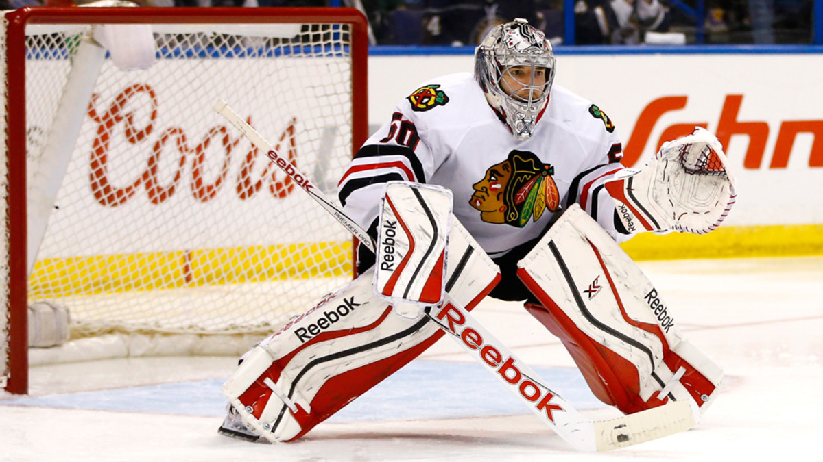Blackhawks vs. Wild: Corey Crawford starting in goal for Chicago ...