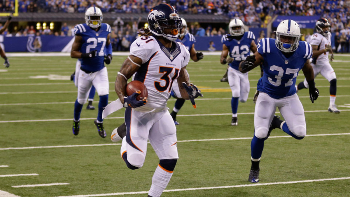 Denver Broncos: Omar Bolden scores 83-yard punt return touchdown ...