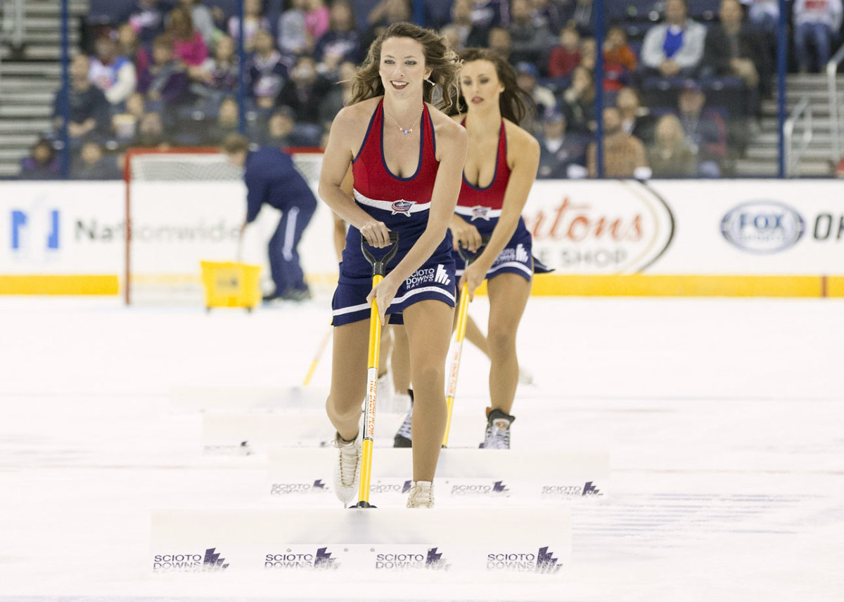Columbus Blue Jackets Ice Girls - Sports Illustrated