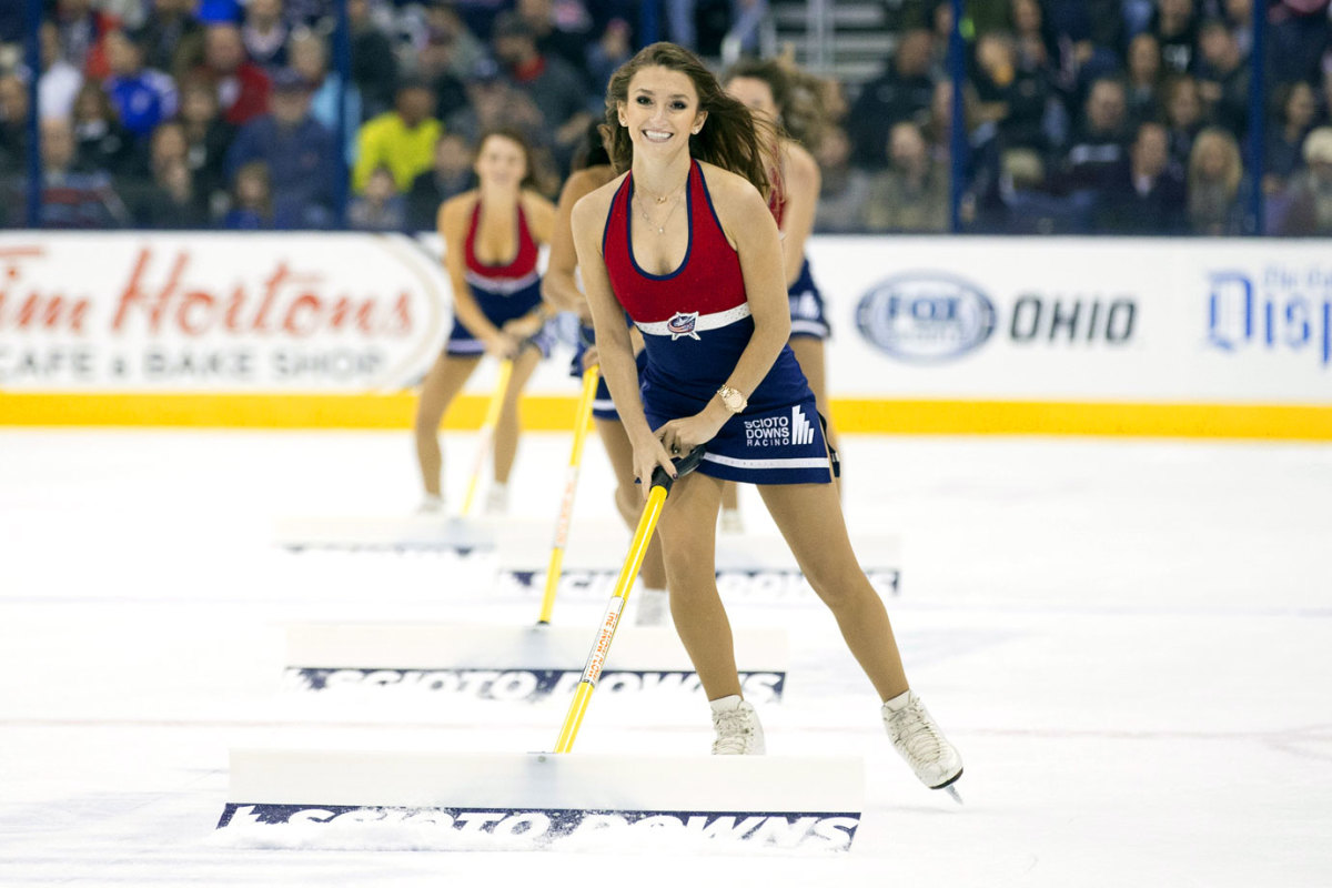 Columbus Blue Jackets Ice Girls - Sports Illustrated