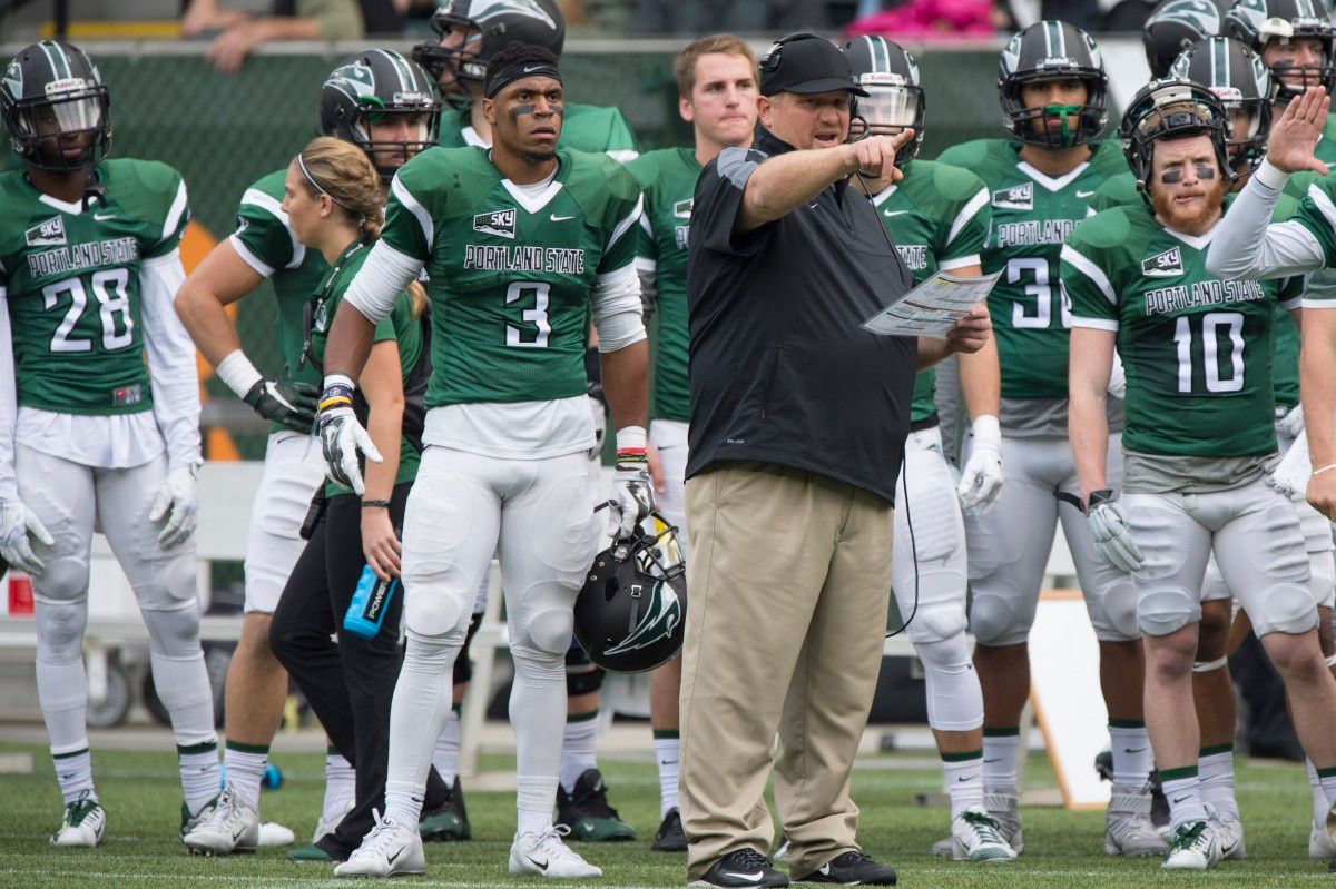 Portland State's Barnum goes from interim to FCS Coach of the Year ...