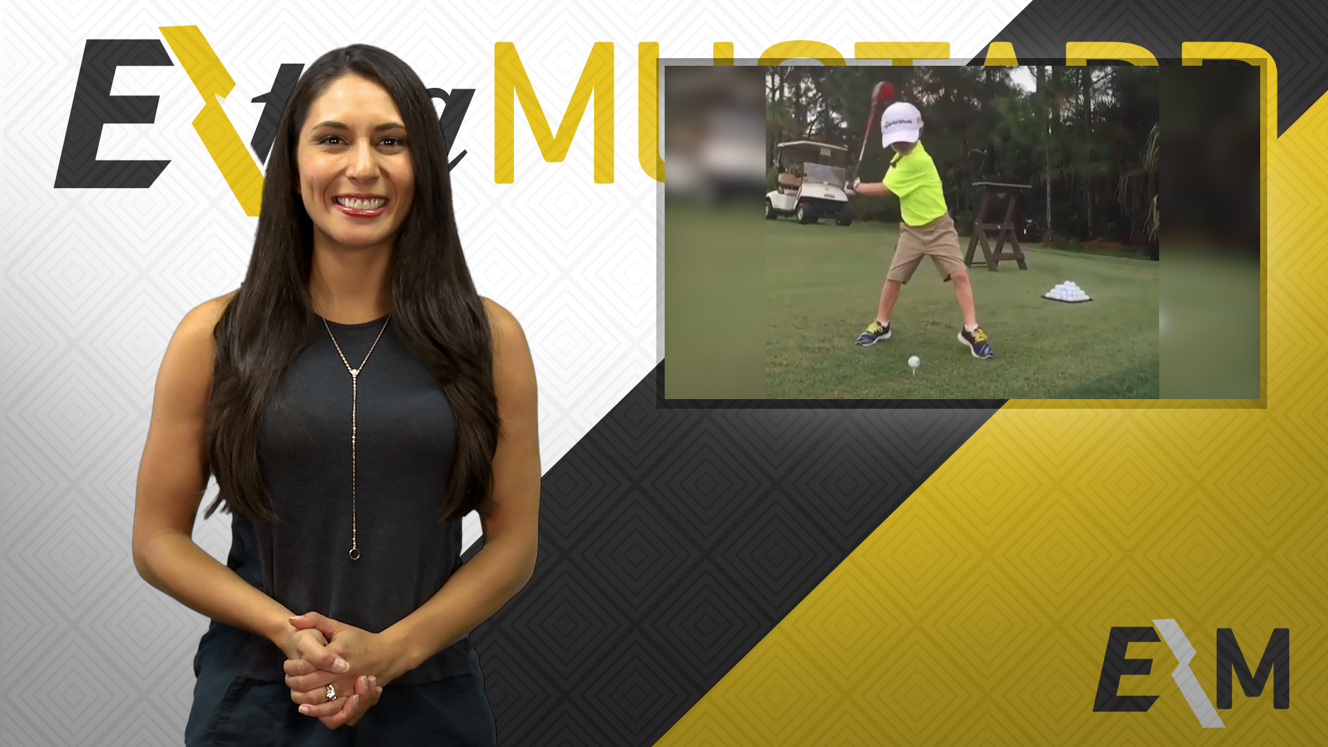 Mustard Minute: One-armed kid nails Happy Gilmore swing - Sports ...