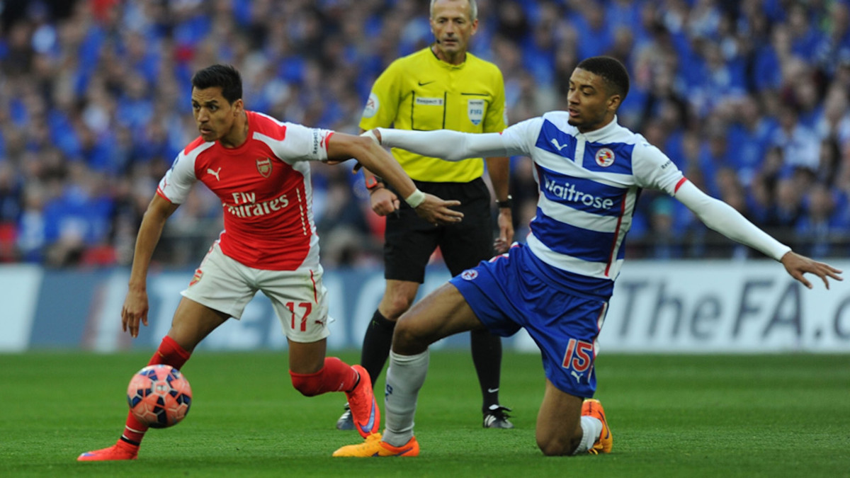Arsenal beats Reading 2-1, makes second consecutive FA Cup final ...