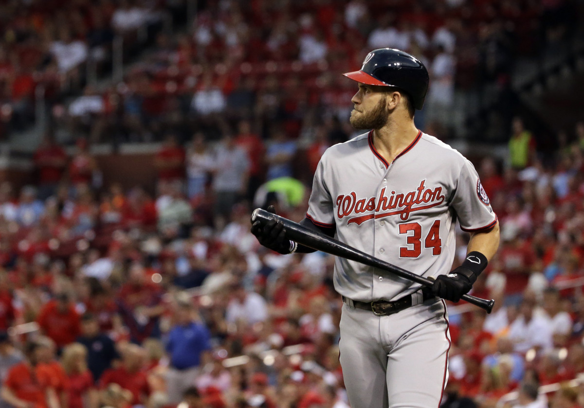 Harper back in Nationals' lineup a day after leaving game - Sports ...
