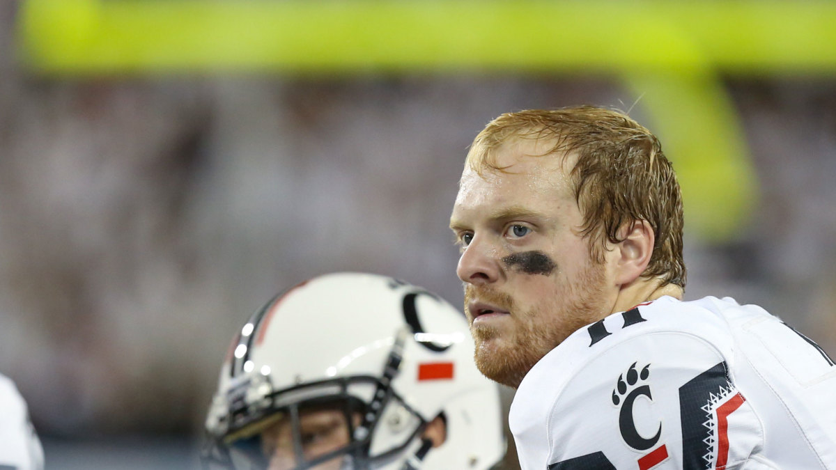 Cincinnati QB Gunner Kiel out vs Miami with neck injury - Sports ...