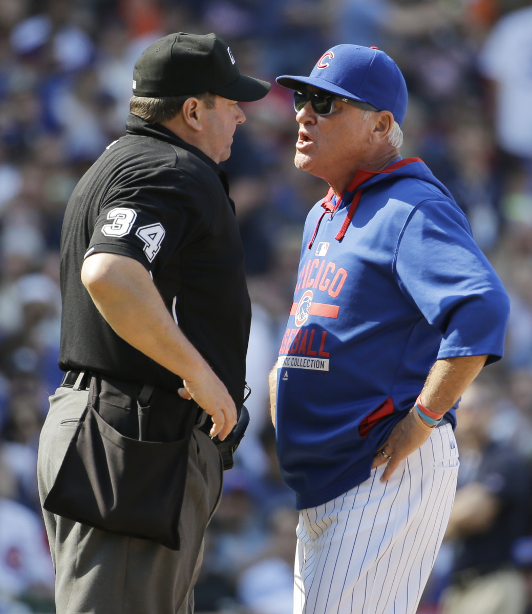 Joe Maddon ejected for 1st time as Chicago Cubs manager - Sports ...