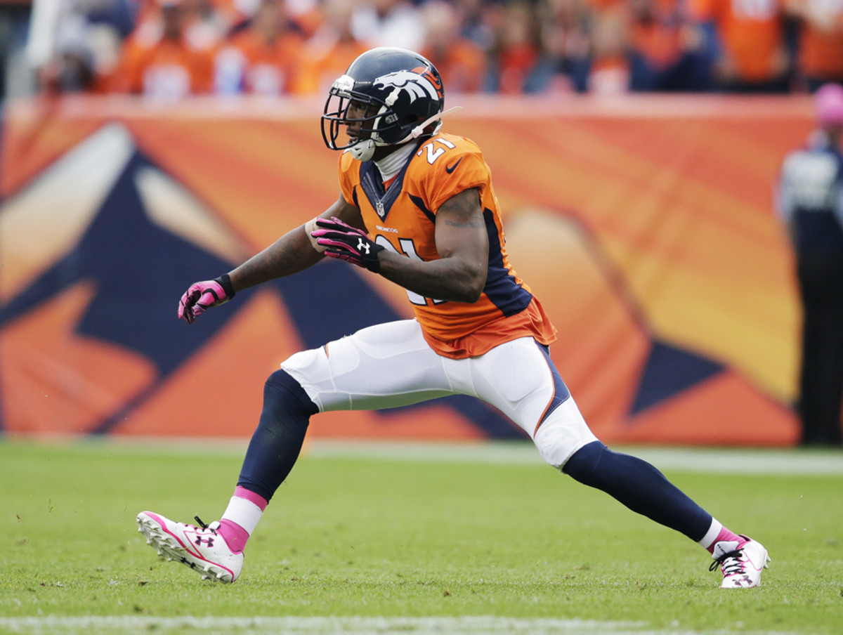 Video: Broncos’ Aqib Talib scores on pick-six vs. Browns - Sports ...
