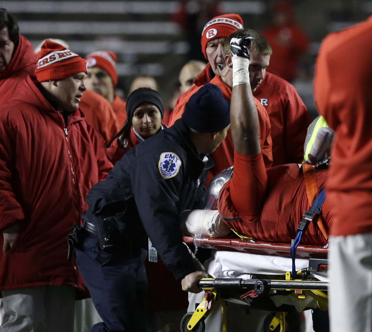 Rutgers football player Derrick Nelson leaves hospital - Sports Illustrated