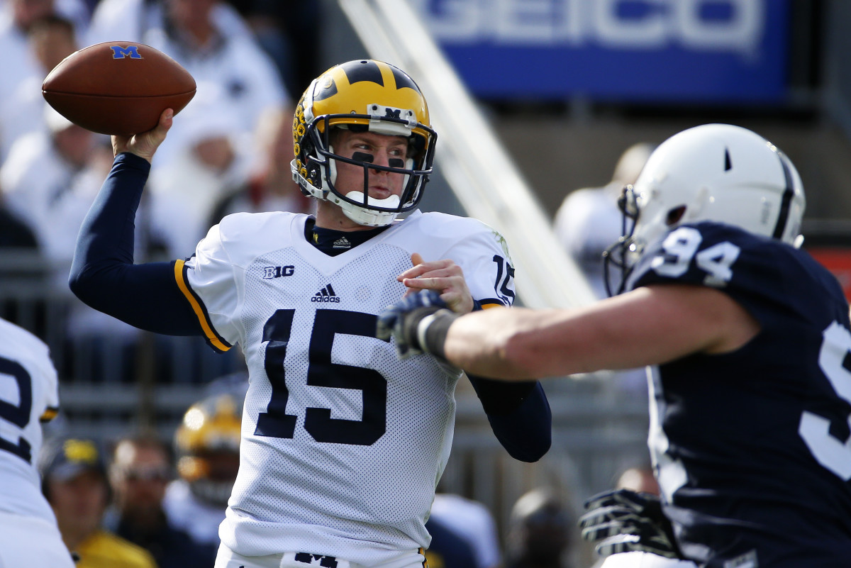 Rudock has rewarded Harbaugh's faith in him at Michigan - Sports ...