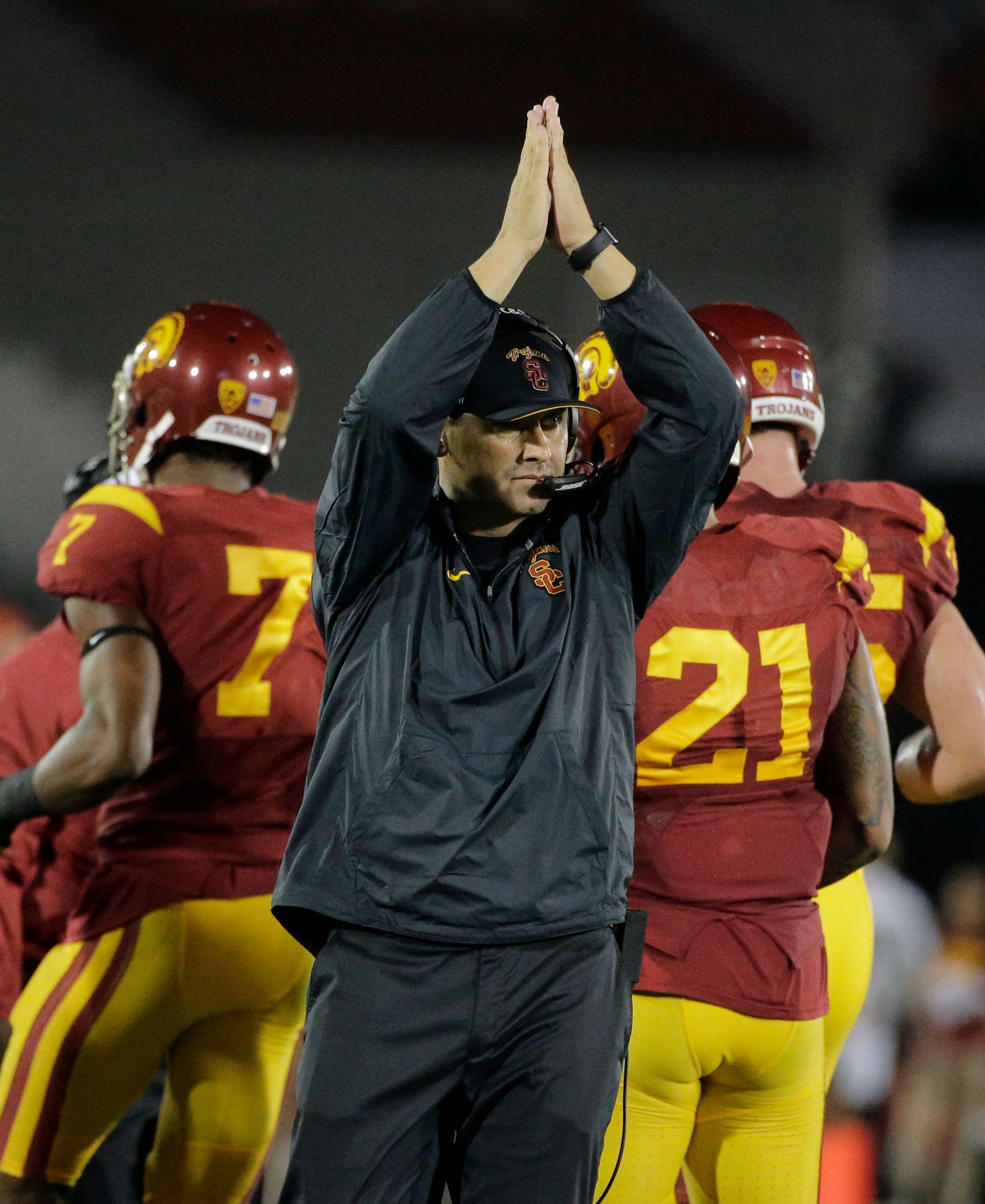 AD Haden: Southern California football coach Steve Sarkisian taking ...