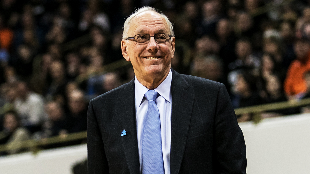 Syracuse coach Jim Boeheim emotionally responds to NCAA sanctions ...