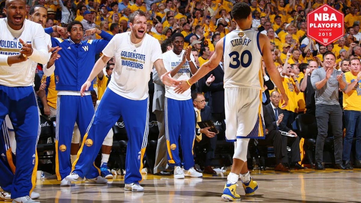 Warriors' David Lee making best of NBA Finals from the bench - Sports Illustrated