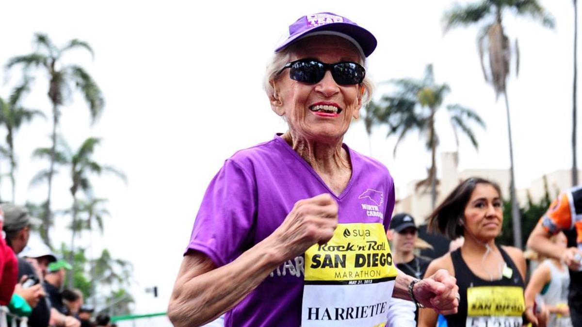 92-year-old cancer survivor becomes oldest woman to run marathon ...