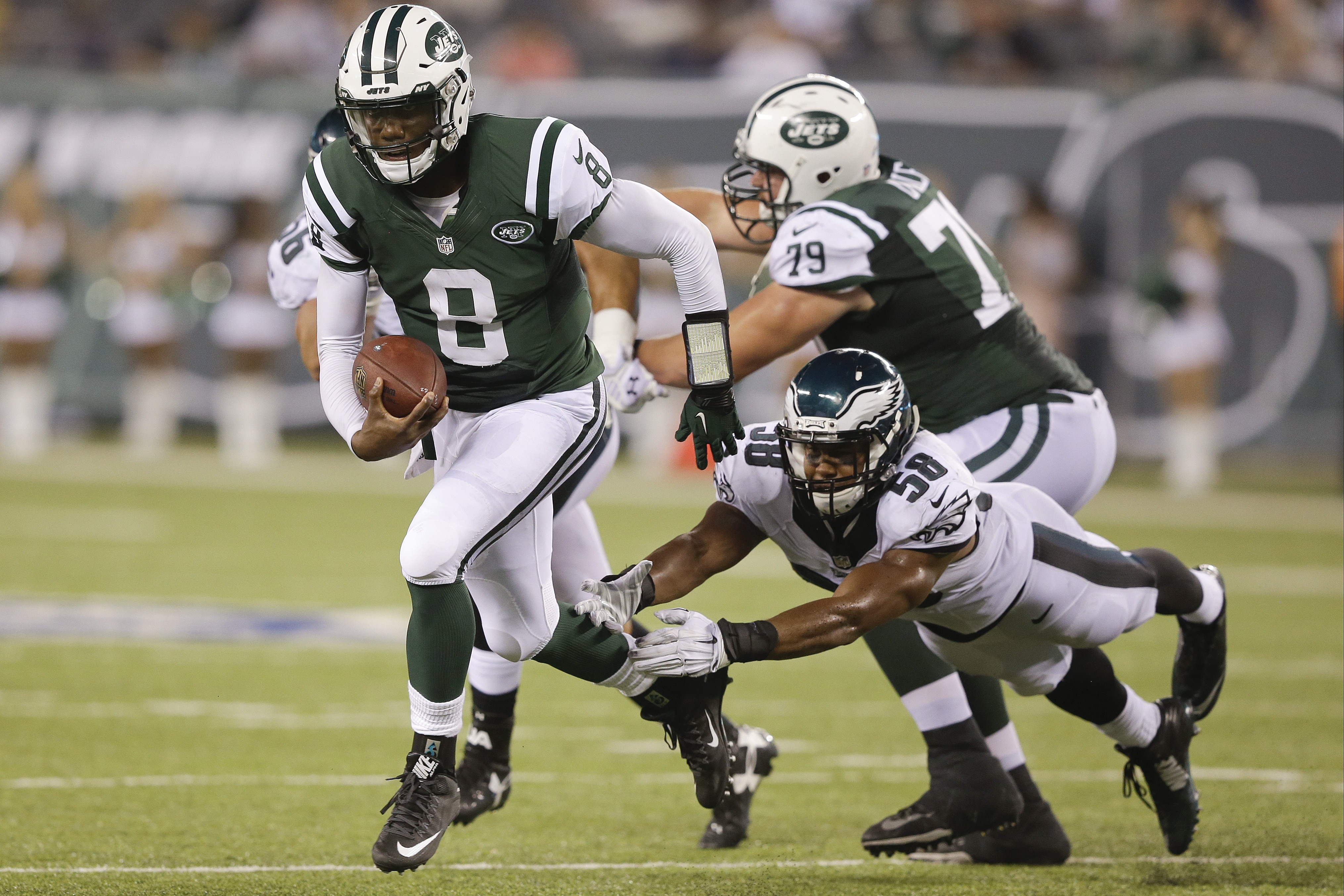 Jets cut QBs Flynn, Johnson, linebacker Babin - Sports Illustrated