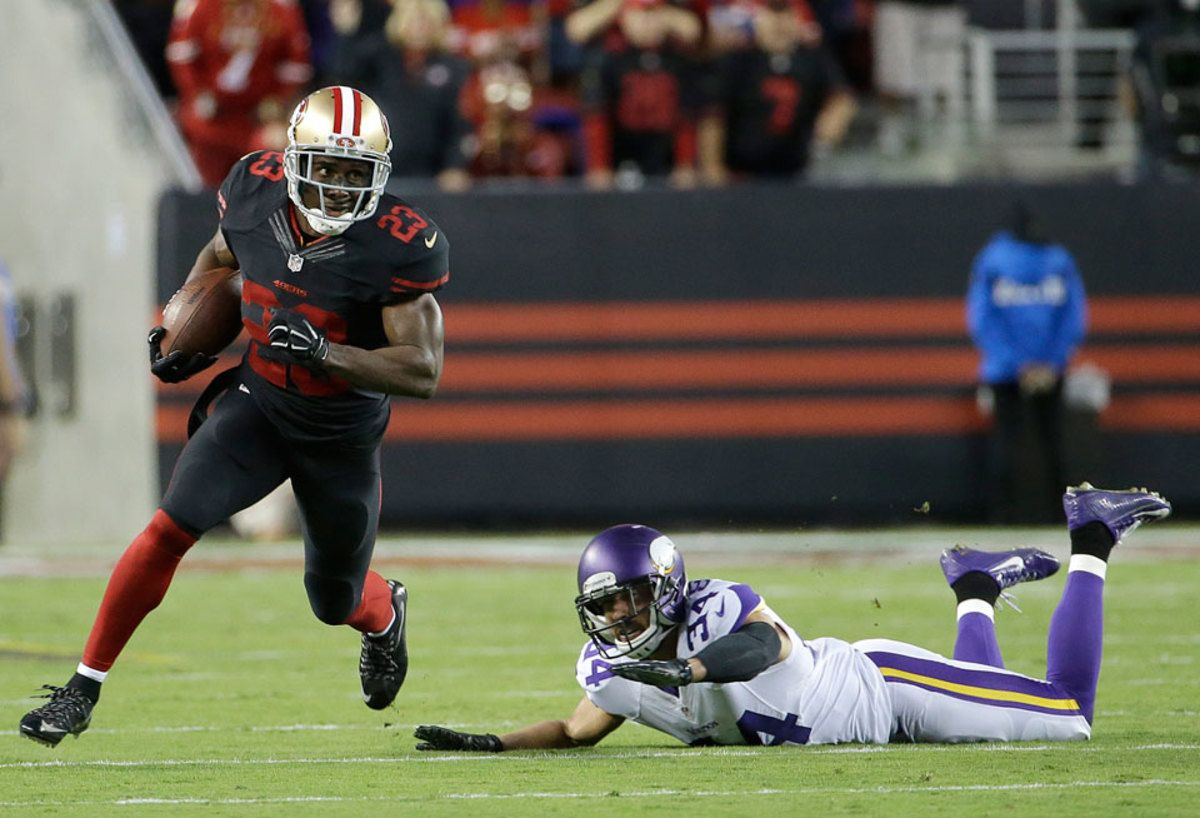 San Francisco 49ers: Reggie Bush injury to calf not serious - Sports ...