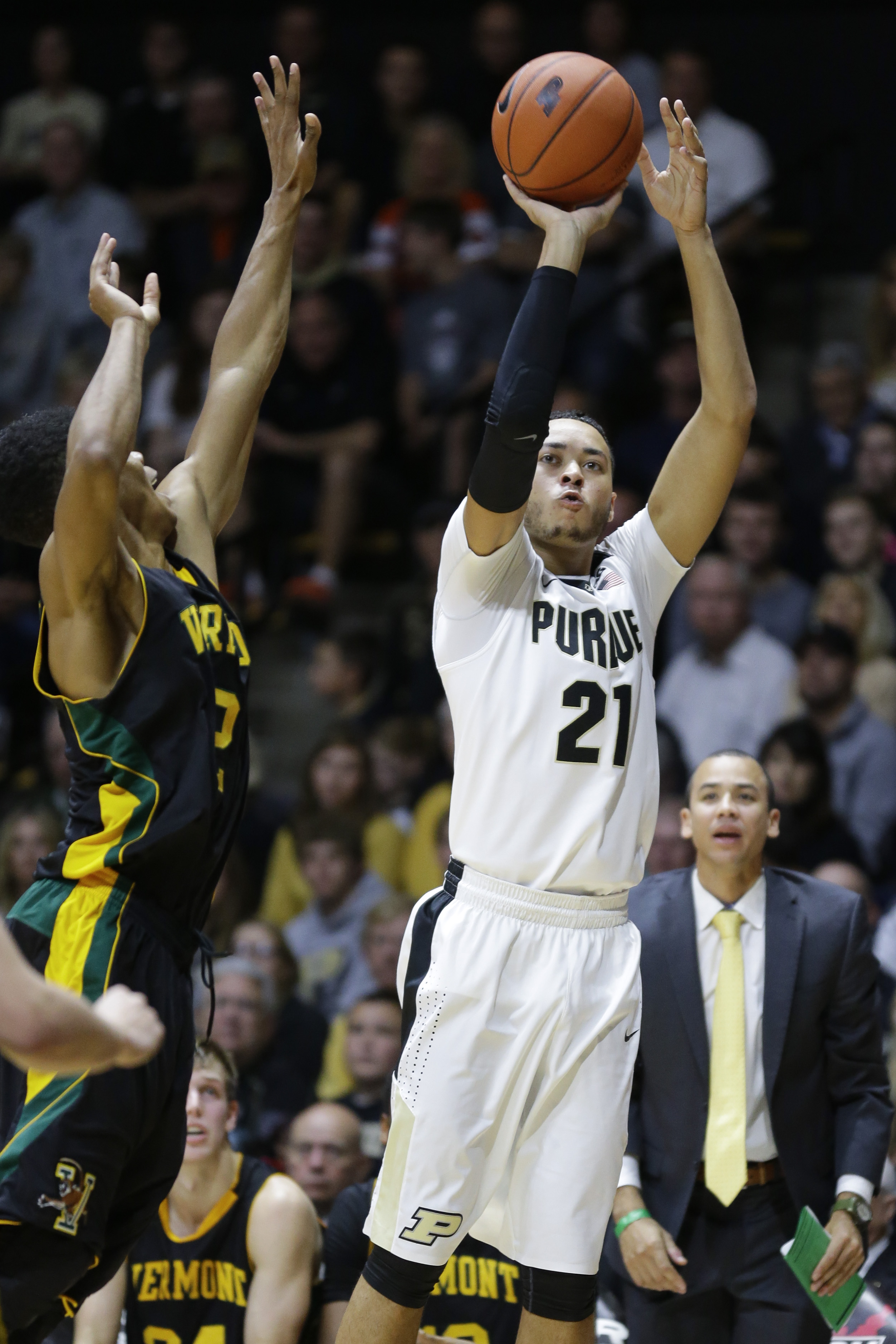 Mathias, Haas lead No. 23 Purdue over Vermont 107-79 - Sports Illustrated
