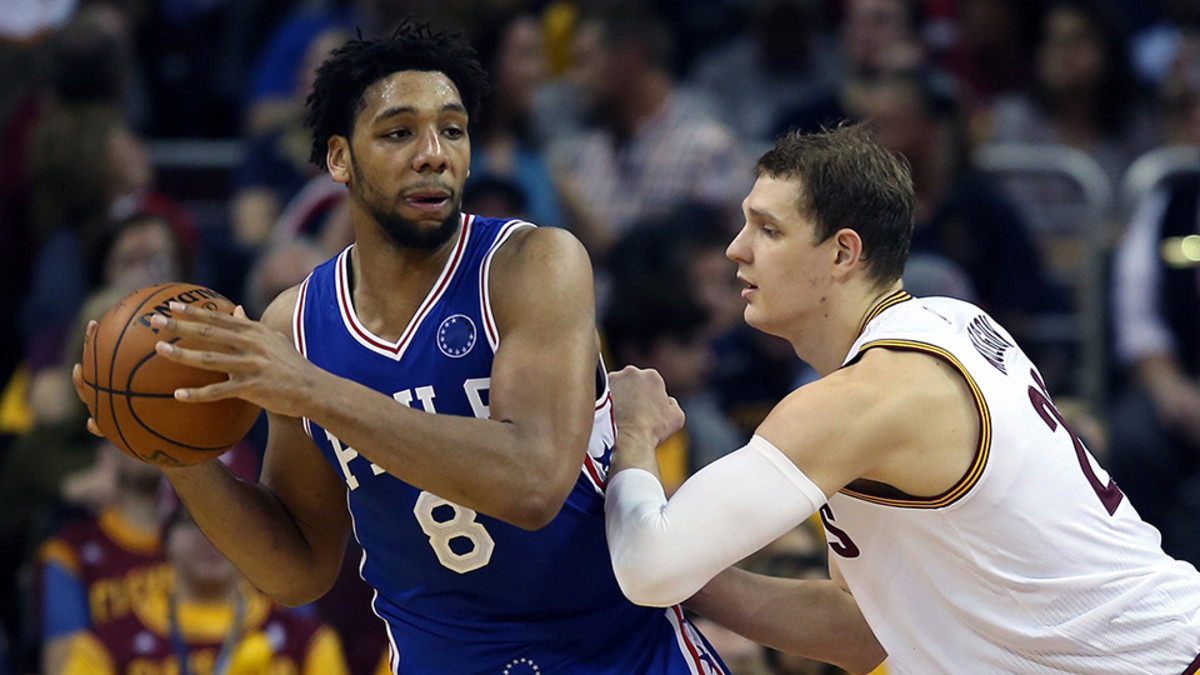 Video: Philadelphia 76ers C Jahlil Okafor fights in Boston - Sports ...
