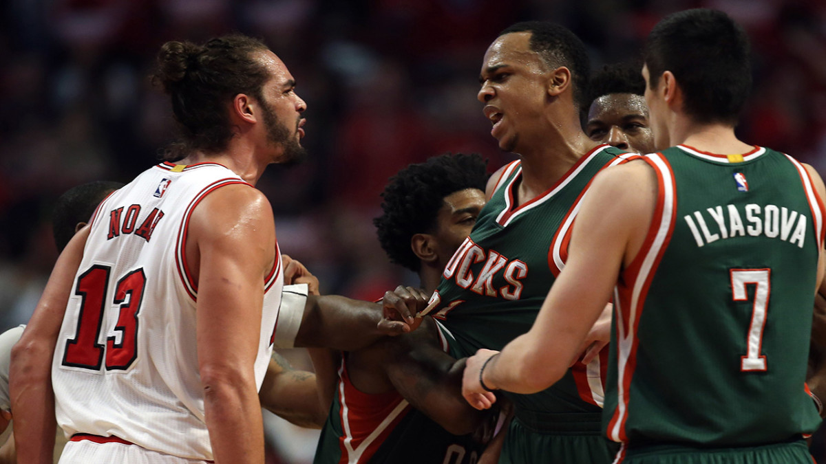 Scuffles in Bulls-Bucks Game 2 leads to 7 technicals, 1 ejection ...
