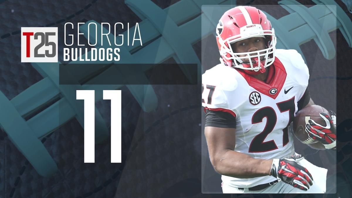 SI 2015 college football preseason Top 25: Georgia Bulldogs, No. 11 ...