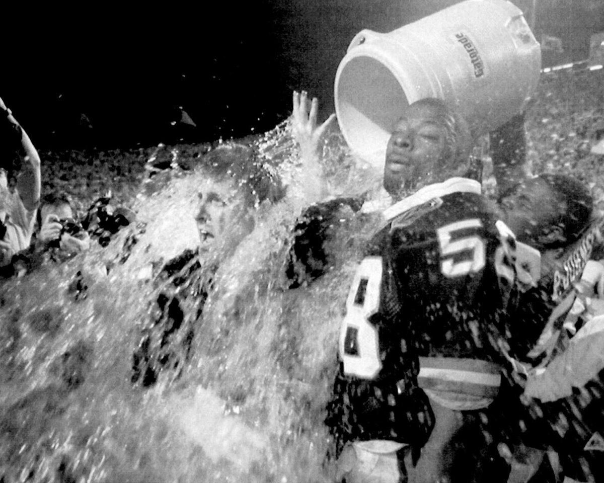 Super Bowl Gatorade Showers Through the Years - Sports Illustrated