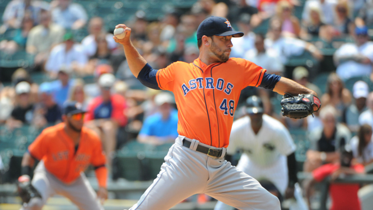 Houston Astros fielding calls for pitcher Jarred Cosart - Sports ...