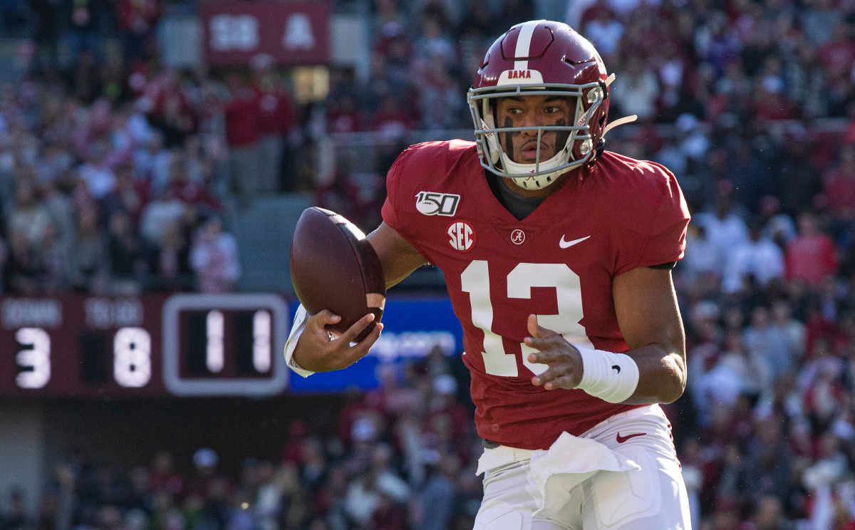 Tua Tagovailoa-Henry Ruggs=Najee Harris-Alabama football-Nick Saban ...