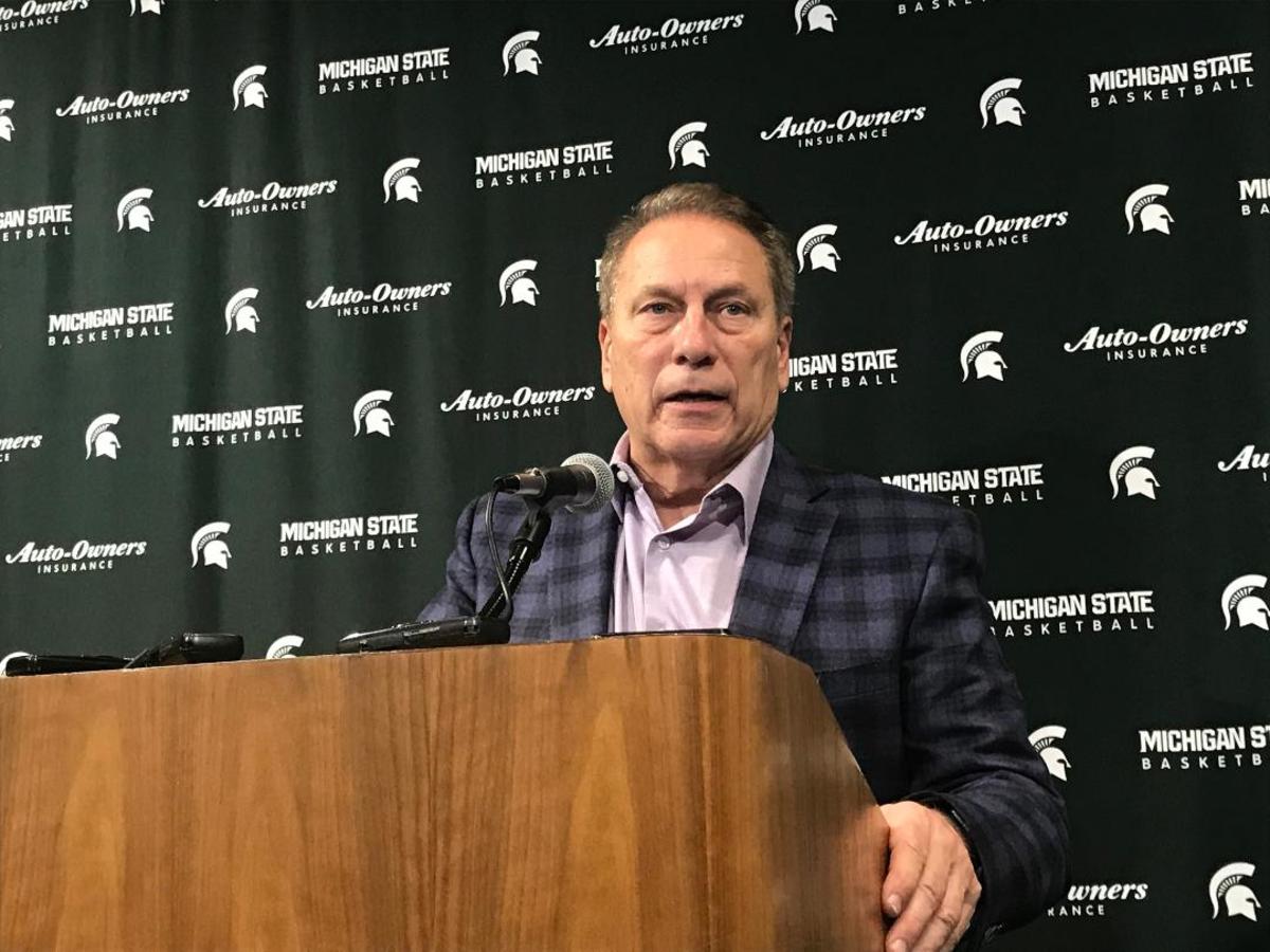 Tom Izzo's Entire Emotional Press Conference on Winston Family Tragedy ...