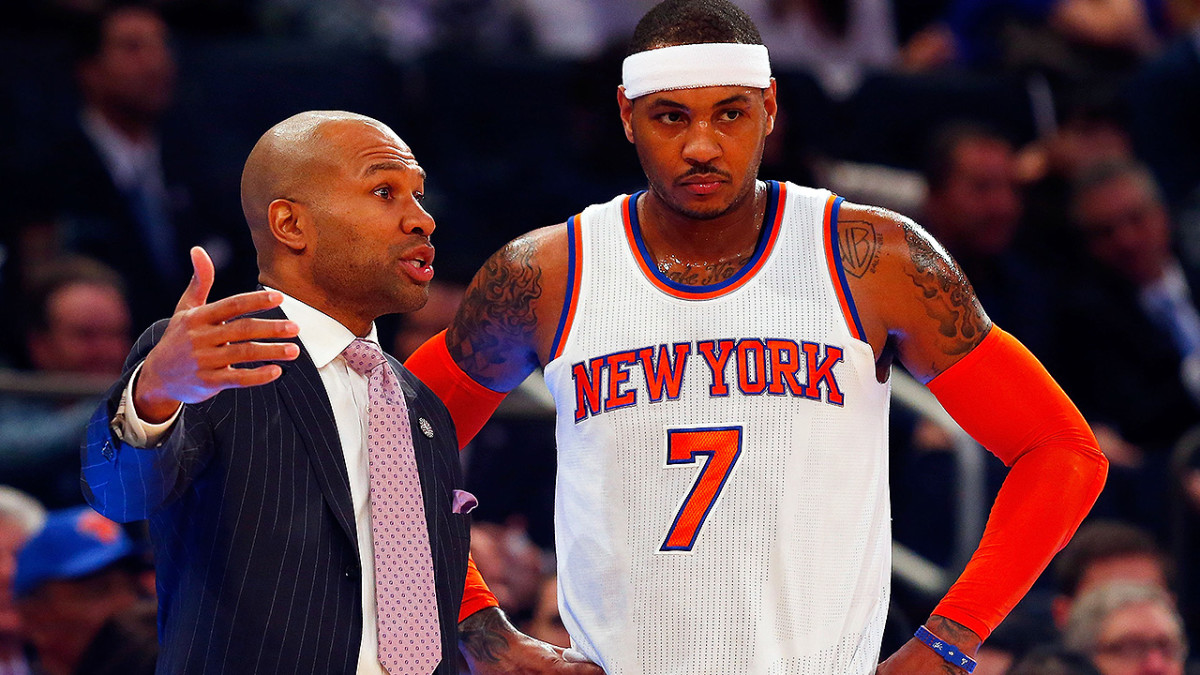 Trent Tucker: Building the triangle offense around Melo is a good thing ...