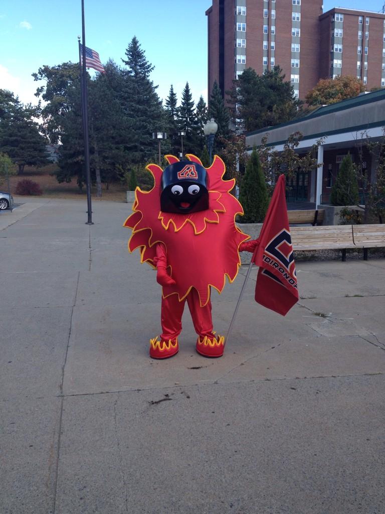 Does the Adirondack Flames mascot's origin story include killing a ...