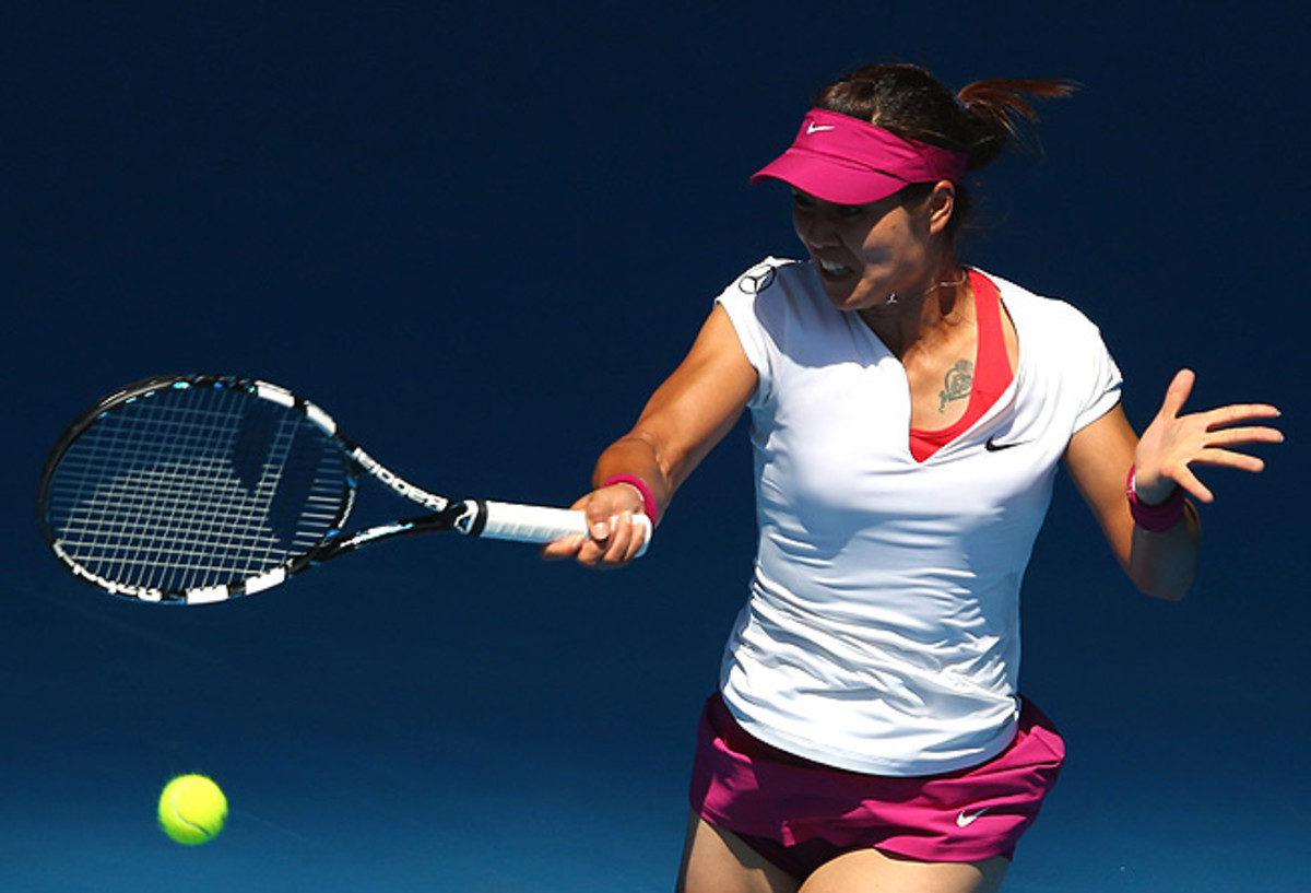 Li Na came within 'five centimeters' of losing to Lucie Safarova ...