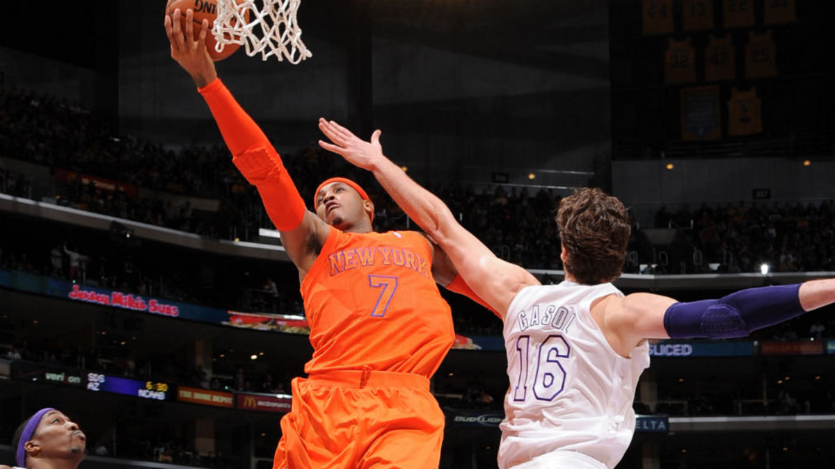 Report: Carmelo Anthony wants to talk with Pau Gasol about playing for ...