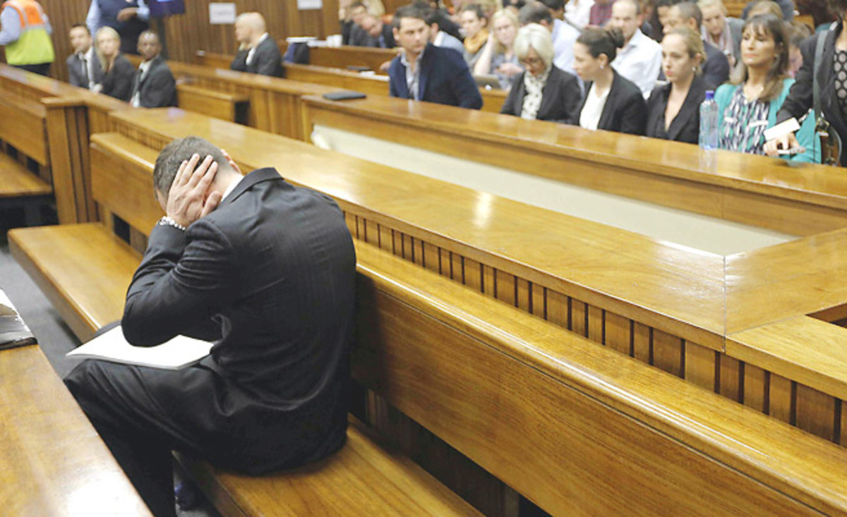 Witness cries on stand at Oscar Pistorius murder trial - Sports Illustrated
