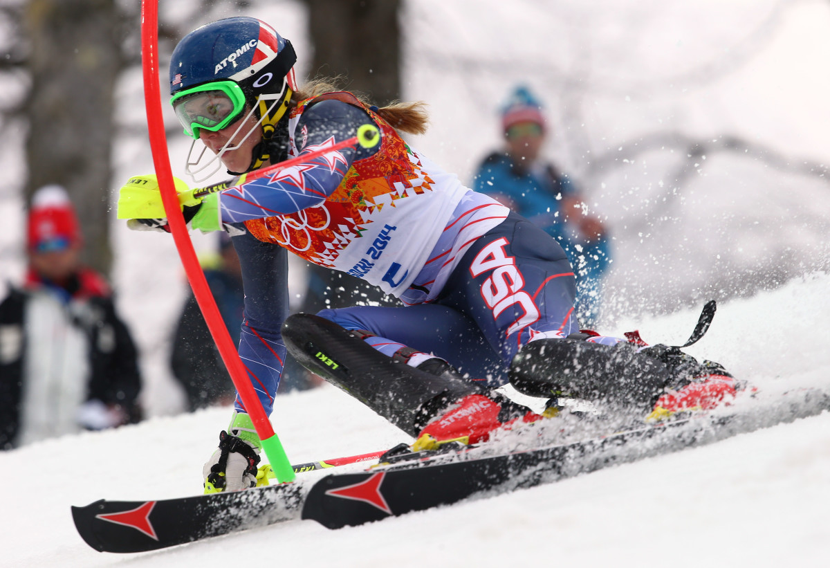 U.S. teenager Mikaela Shiffrin leads after first slalom run - Sports ...