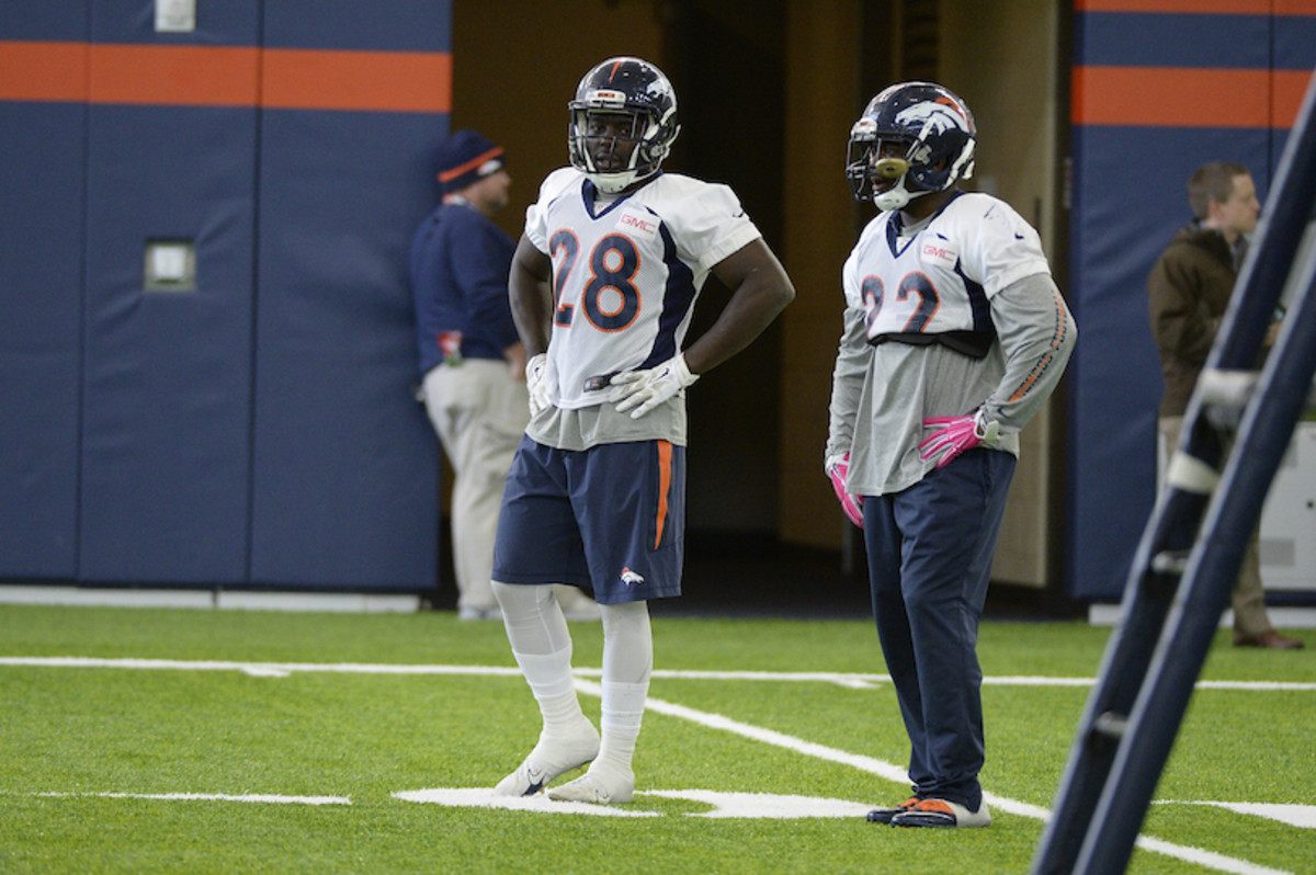Denver Broncos place RB Montee Ball (groin) on injured reserve - Sports ...