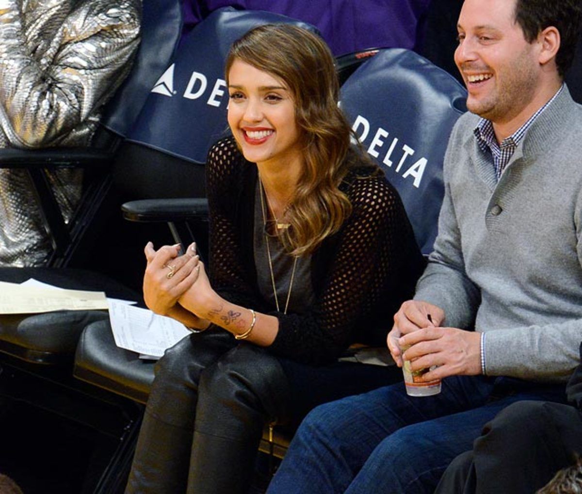 Celebrities at NBA Games - Sports Illustrated