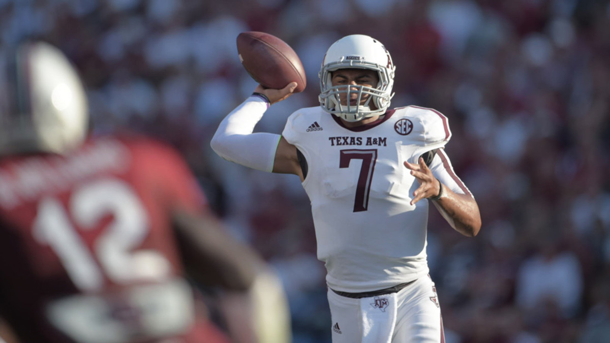 Kenny Hill, Texas A&M roll over South Carolina in season opener ...
