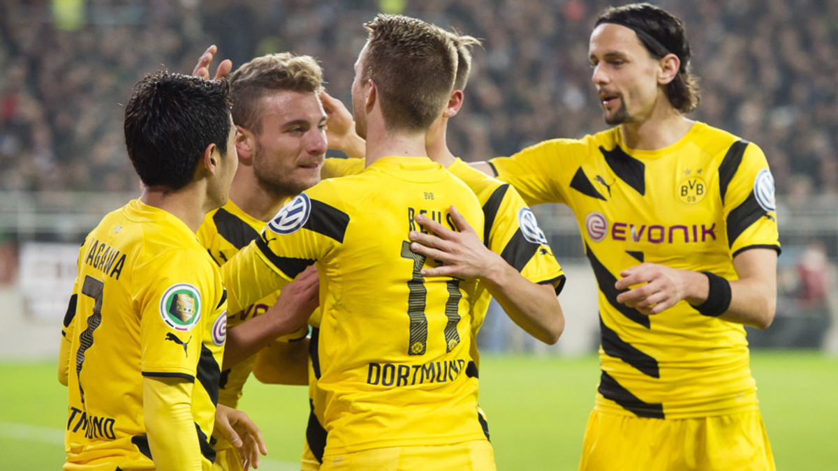 Dortmund returns to its winning ways vs. St. Pauli in German Cup ...