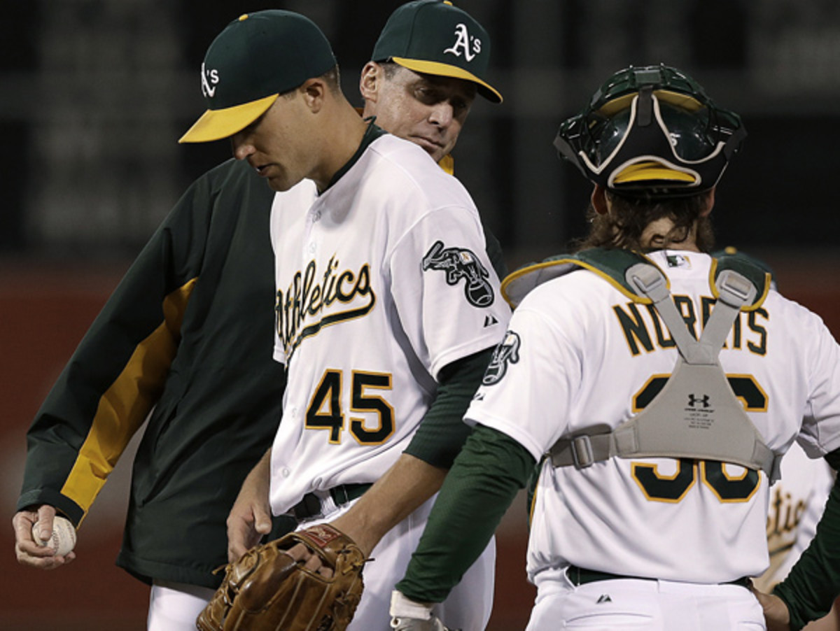Oakland Athletics remove Jim Johnson from closer's role - Sports ...