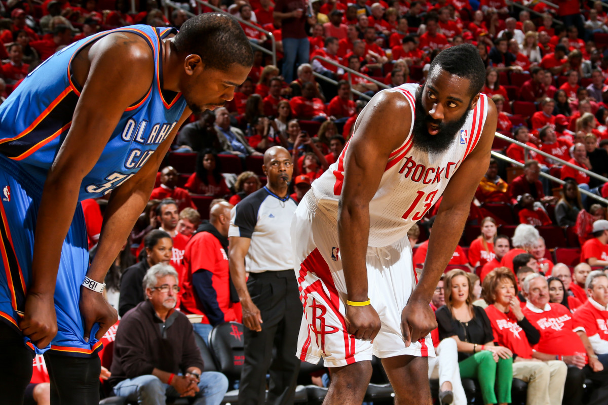 Rockets to use James Harden as 'lead recruiter' for Kevin Durant ...